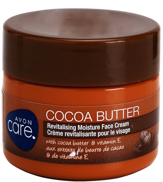 Avon Care, crème hydratante revitalisante visage au beurre de cacao ...