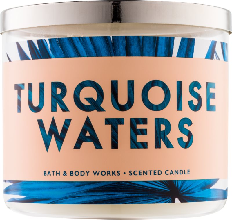 Bath & Body Works Turquoise Waters, vela perfumada 411 g | notino.es