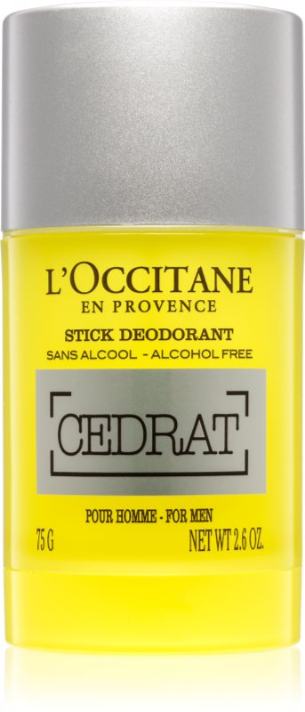 L’Occitane Cedrat, Deodorant Roll-on for Men 75 g Roll-On Deodorant ...