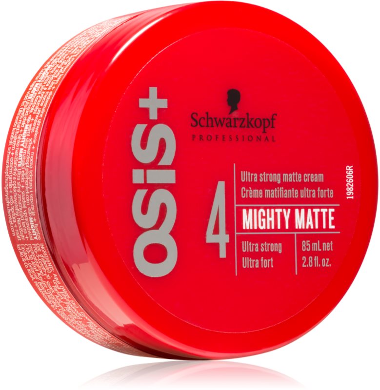 Schwarzkopf Professional Osis+ Mighty Matte, Mattifying Cream Ultra ...