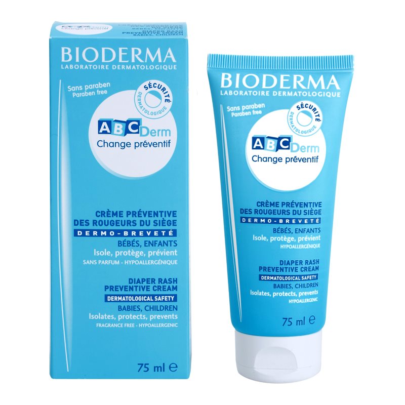 Bioderma ABC Derm Change Préventif, creme corporal para crianças contra ...