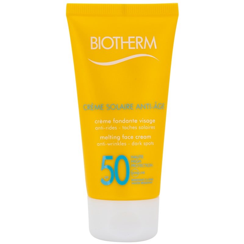 Biotherm Créme Solaire Anti-Age, Anti - Wrinkle Sun Cream SPF 50 ...