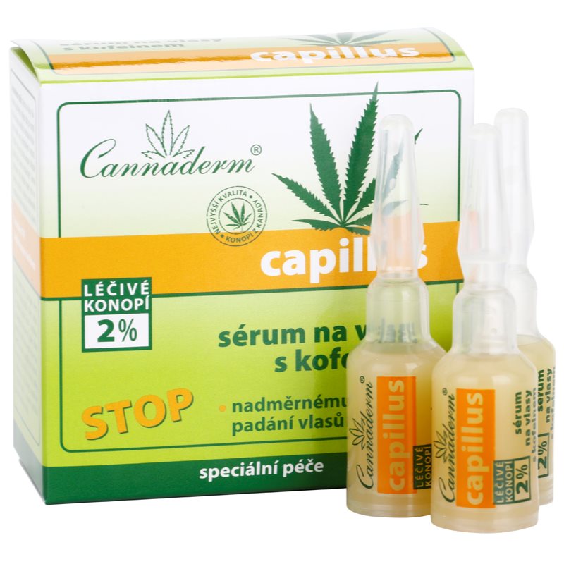 CANNADERM CAPILLUS Hair Serum with Caffeine | notino.co.uk