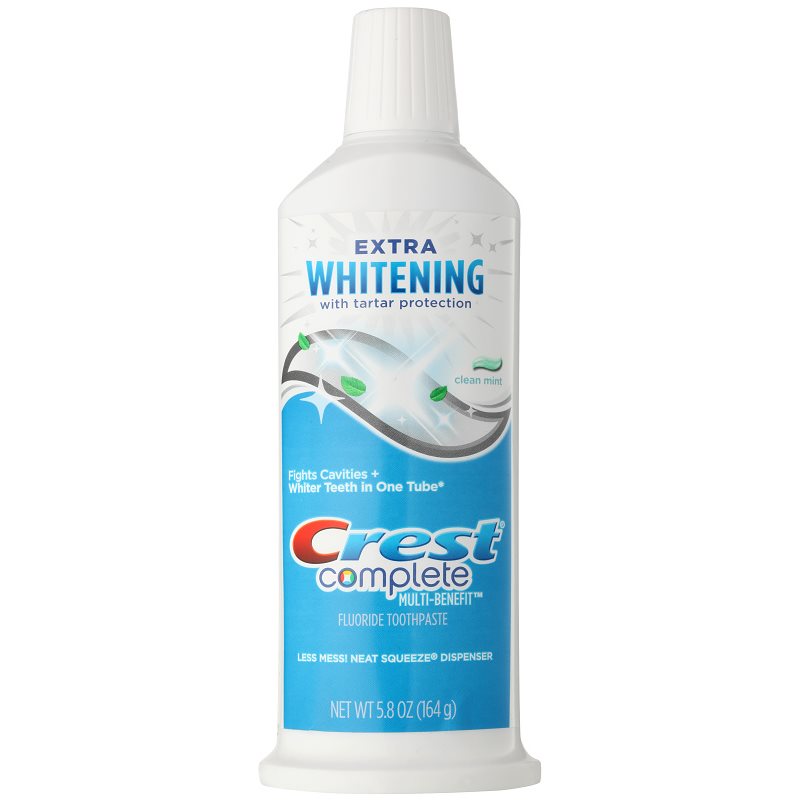 Crest Complete Extra Whitening, Whitening Toothpaste For Complete ...