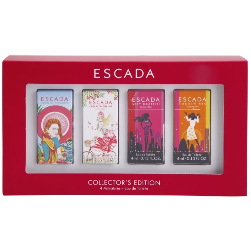 Escada Miniature Collection, Gift Set II. Born In Paradise + Cherry In ...