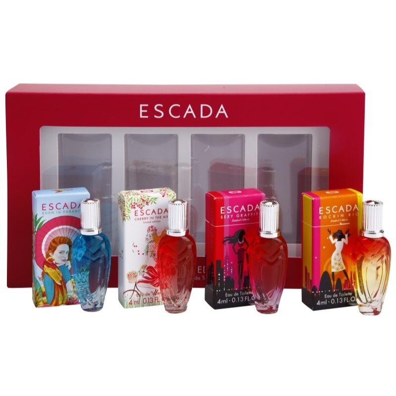 Escada Miniature Collection, Gift Set II. Born In Paradise + Cherry In ...