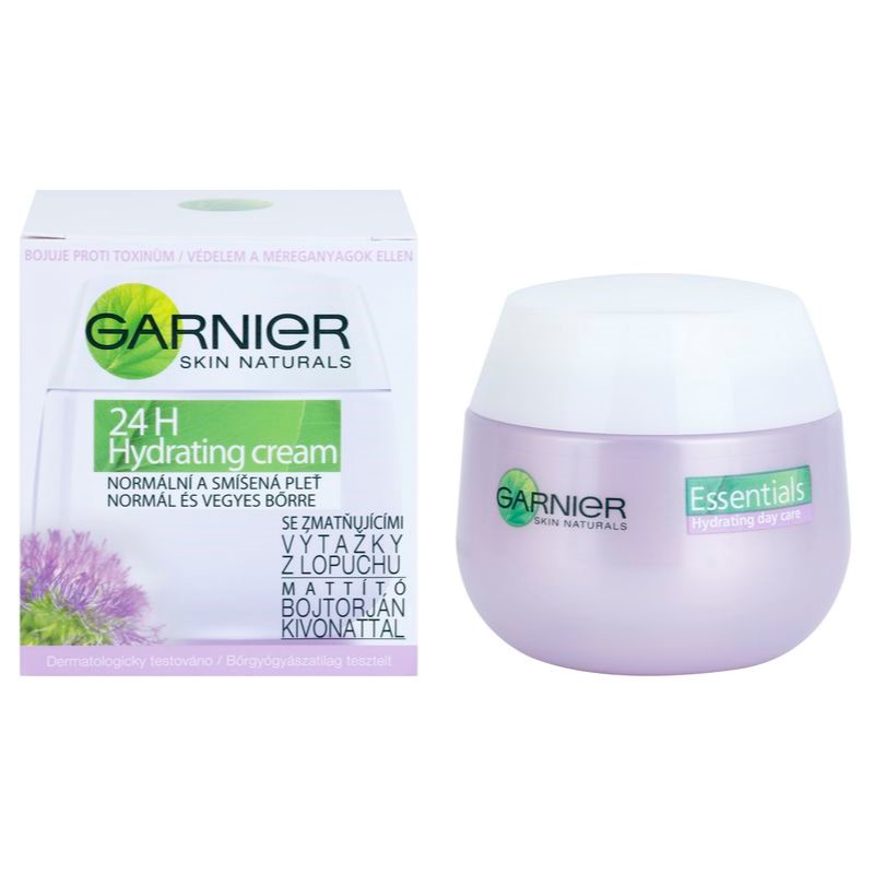 Garnier Essentials, crema hidratante para pieles normales y mixtas ...