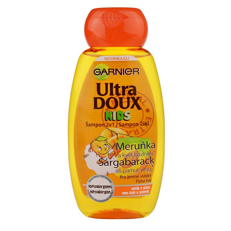 Garnier Ultra Doux Kids, shampoing pour enfant pour cheveux fins ...