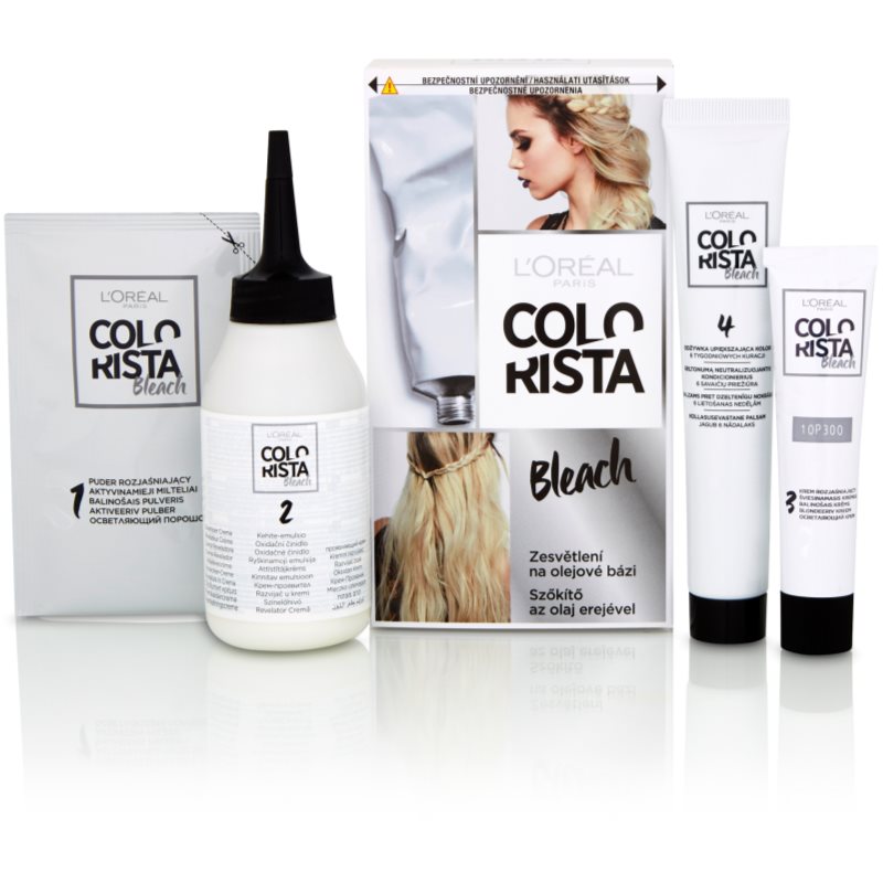 L’ORÉAL PARIS COLORISTA BLEACH décolorant pour cheveux | notino.fr