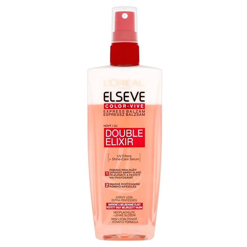 L'Oréal Paris Elseve Color-Vive, bálsamo exprés para cabello teñido y ...