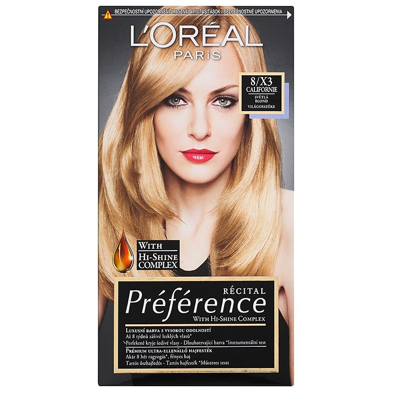 L'ORÉAL PARIS PRÉFÉRENCE coloration cheveux | notino.fr