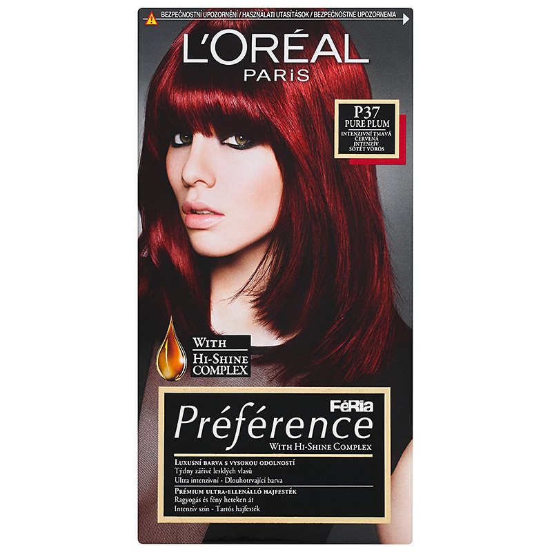 L'ORÉAL PARIS PRÉFÉRENCE coloration cheveux | notino.fr