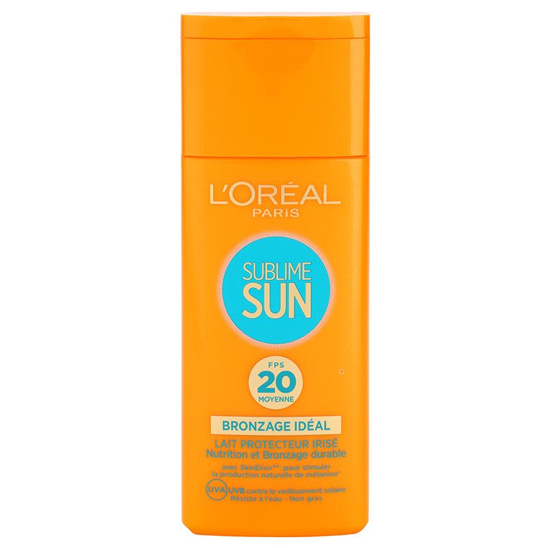 L’ORÉAL PARIS SUBLIME SUN Bräunungsmilch SPF 20 | notino.de L’ORÉAL PARIS SUBLIME SUN Bräunungsmilch SPF 20 | notino.de