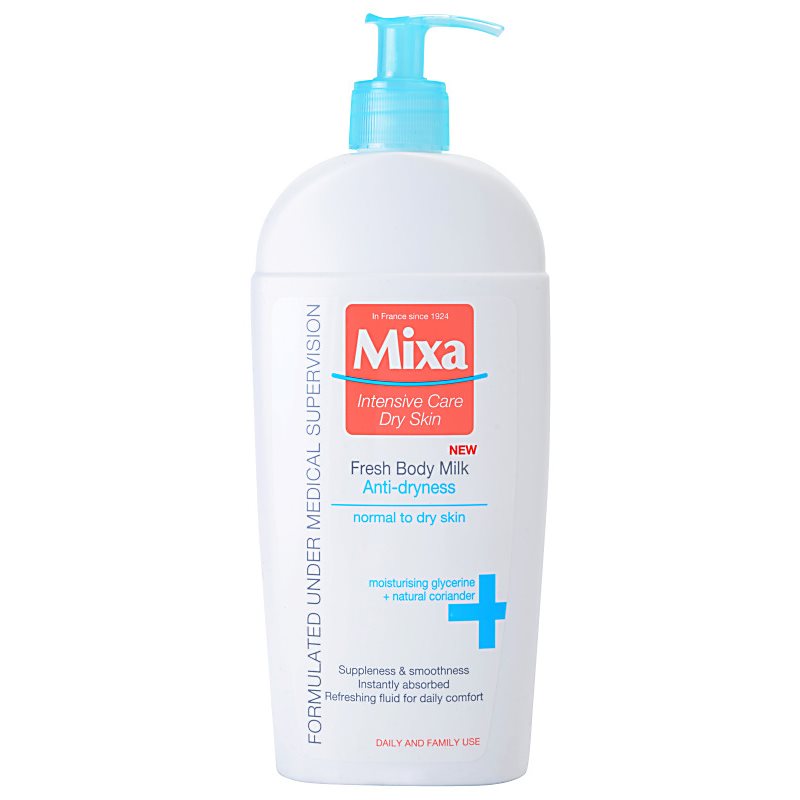 MIXA Anti-Dryness, Refreshing Body Lotion For Normal And Dry Skin ...
