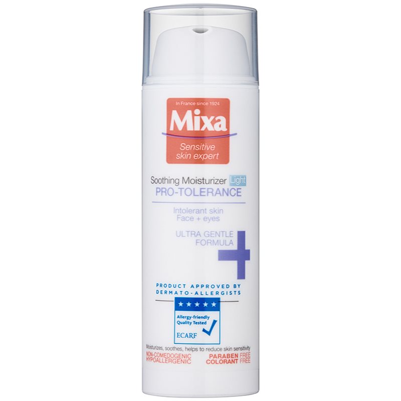 MIXA Pro-Tolerance, Light Moisturizing Cream For Intolerant Skin ...