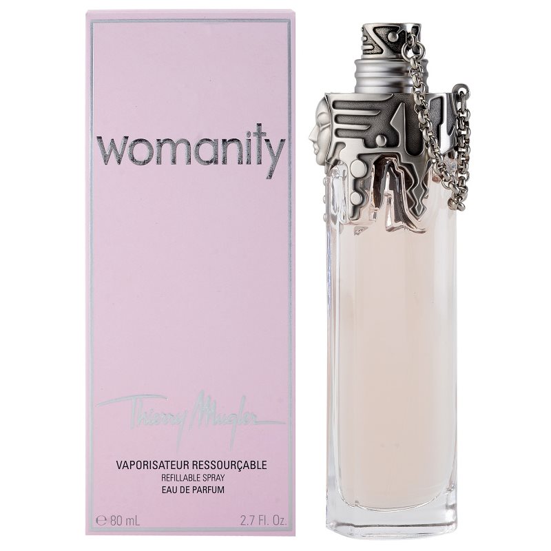 Mugler Womanity, Eau de Parfum für Damen 80 ml Nachfüllbar | notino.de