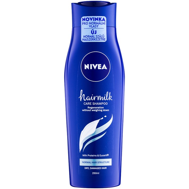 NIVEA HAIRMILK shampoing traitant pour cheveux normaux | notino.fr