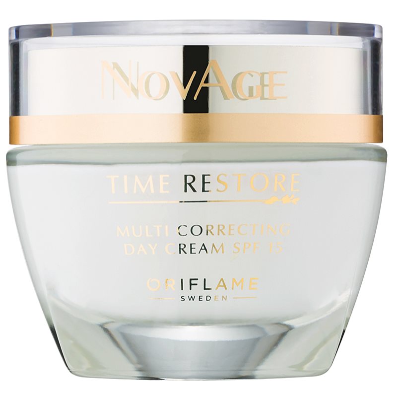 Oriflame Novage Time Restore, Multi Correcting Day Cream SPF 15 ...