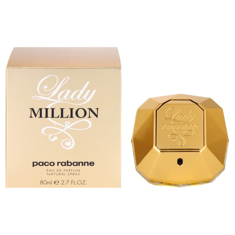 Paco Rabanne Lady Million, eau de parfum per donna 80 ml | notino.it