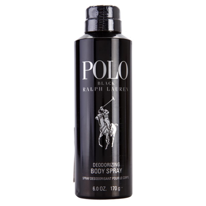 Ralph Lauren Polo Black, desodorante en spray para hombre 170 g | notino.es