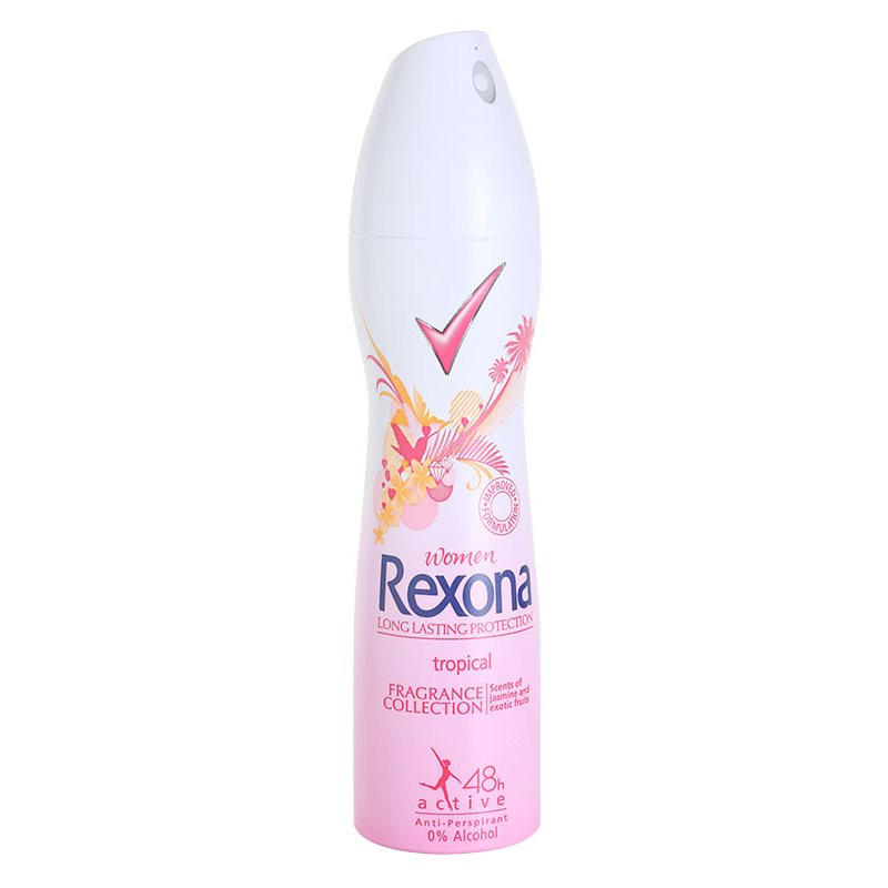 REXONA FRAGRANCE TROPICAL spray anti-transpirant 48h | notino.fr