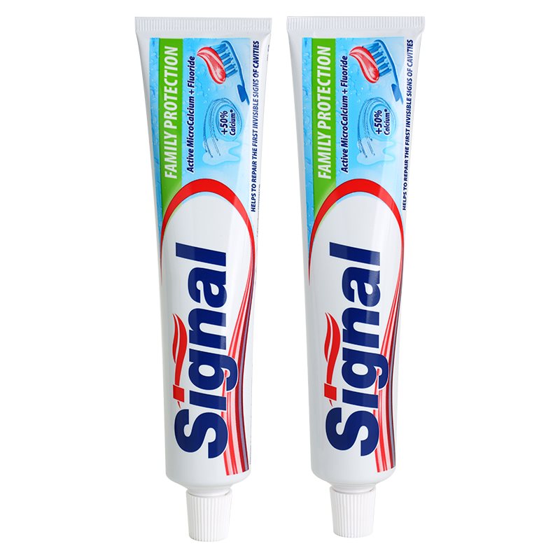 SIGNAL FAMILY PROTECTION Toothpaste Against Dental Caries | notino.co.uk