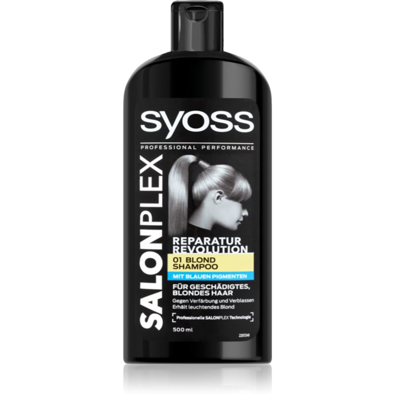 SYOSS SALONPLEX shampoing pour cheveux blonds et décolorés | notino.fr