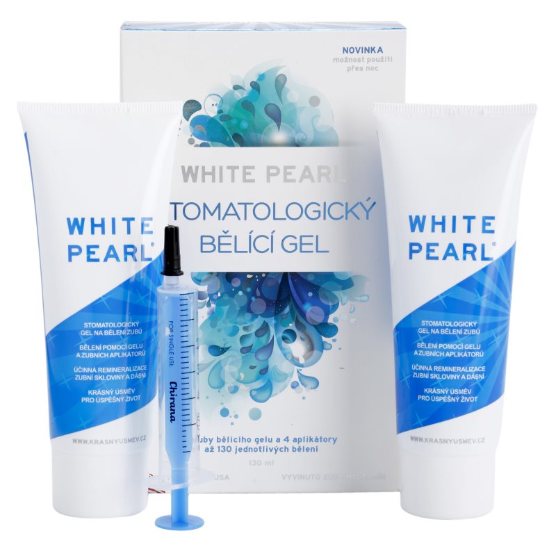 WHITE PEARL WHITENING SYSTEM stomatologický bělicí gel | notino.cz