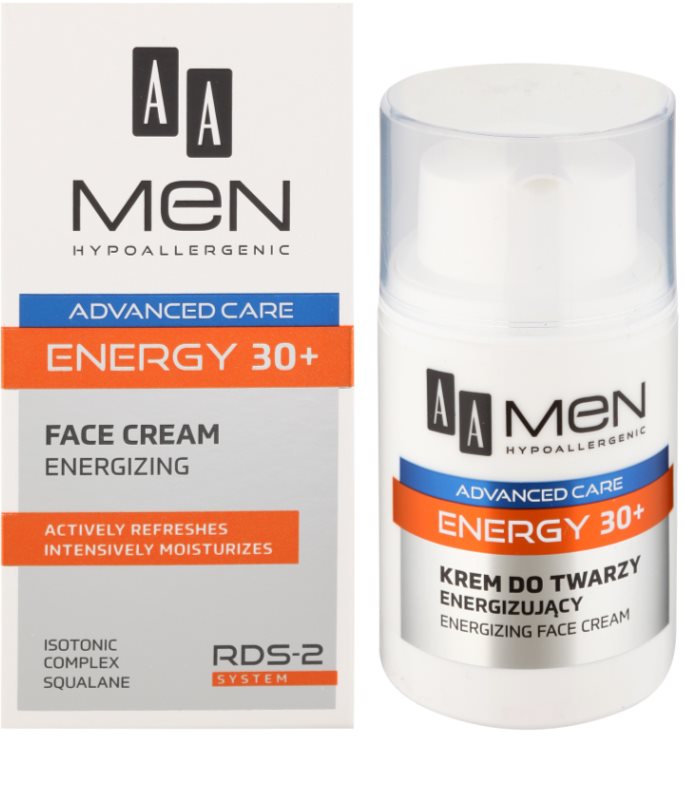 AA COSMETICS MEN ENERGY 30+ Energizing Cream For Face | notino.co.uk