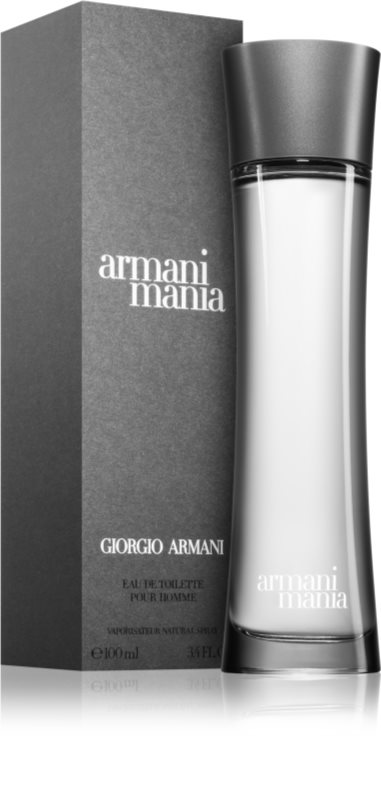 Armani Mania, Eau de Toilette for Men 100 ml | notino.co.uk