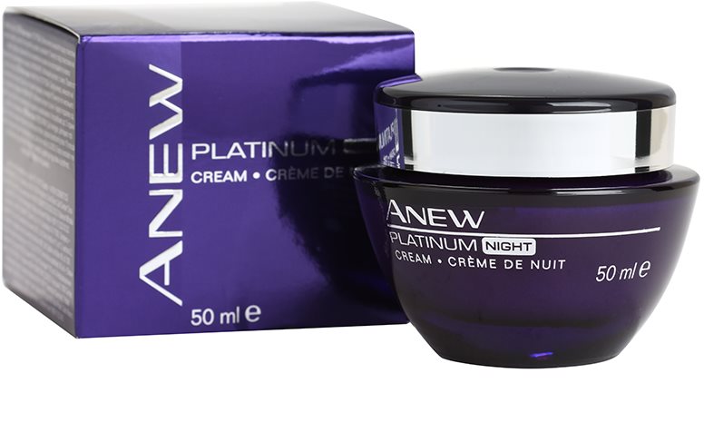 AVON ANEW PLATINUM Night Cream To Treat Deep Wrinkles | notino.co.uk