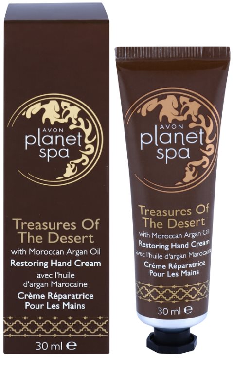 Avon Planet Spa Treasures Of The Desert, Hand Cream With Argan Oil ...