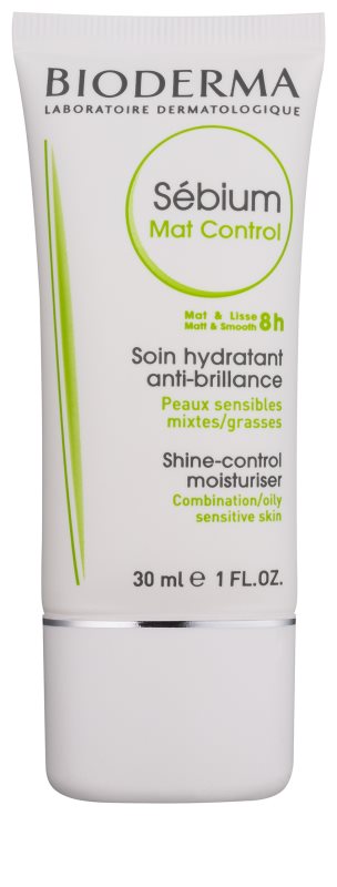 Bioderma Sébium Mat Control, crème légère hydratante anti-brillance et ...