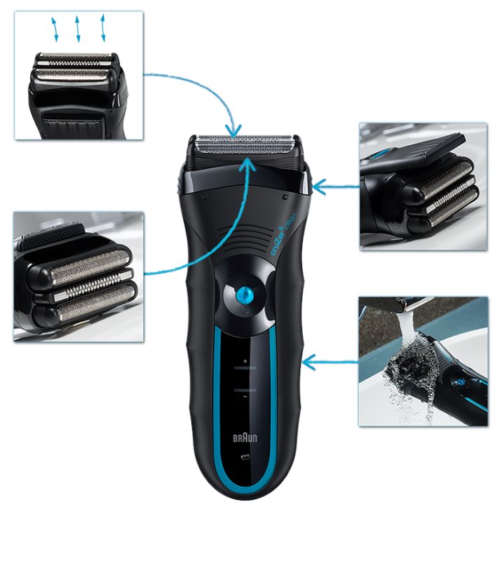 BRAUN CRUZER 5 CLEAN SHAVE 5415 Shaver | notino.co.uk