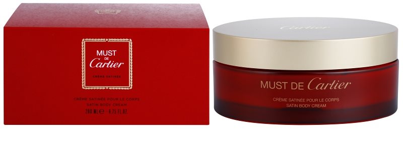 Cartier Must De Cartier, Body Cream for Women 200 ml | notino.co.uk