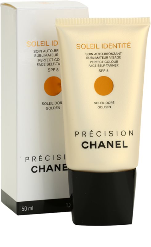 Chanel Précision Soleil Identité, crème auto-bronzante visage SPF 8 ...