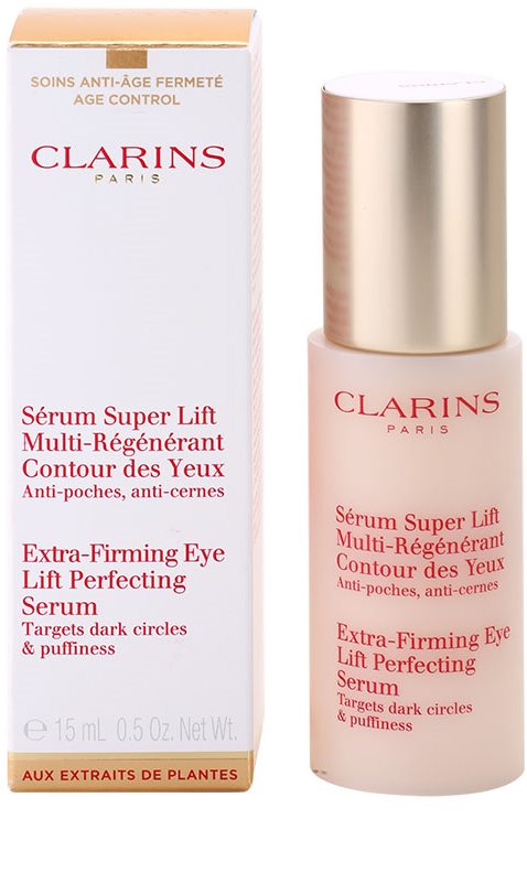 Clarins Extra-Firming, Eye Lift Perfecting Serum Targets Dark Circless ...