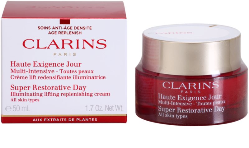 Clarins Super Restorative, crème de jour raffermissante pour tous types ...
