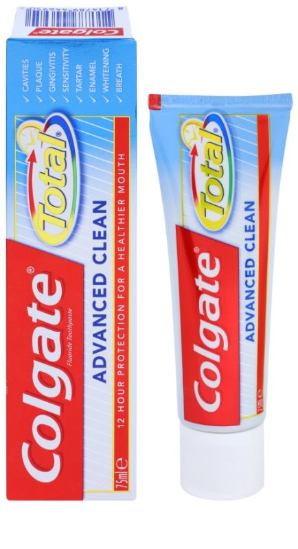 Colgate Total Advanced Clean, pasta para dentes e gengivas saudáveis ...