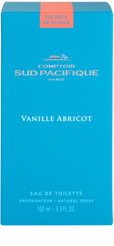 Comptoir Sud Pacifique Vanille Abricot, eau de toilette pour femme 100 ...