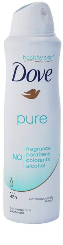 DOVE PURE Anti - Perspirant Deodorant Spray | notino.co.uk