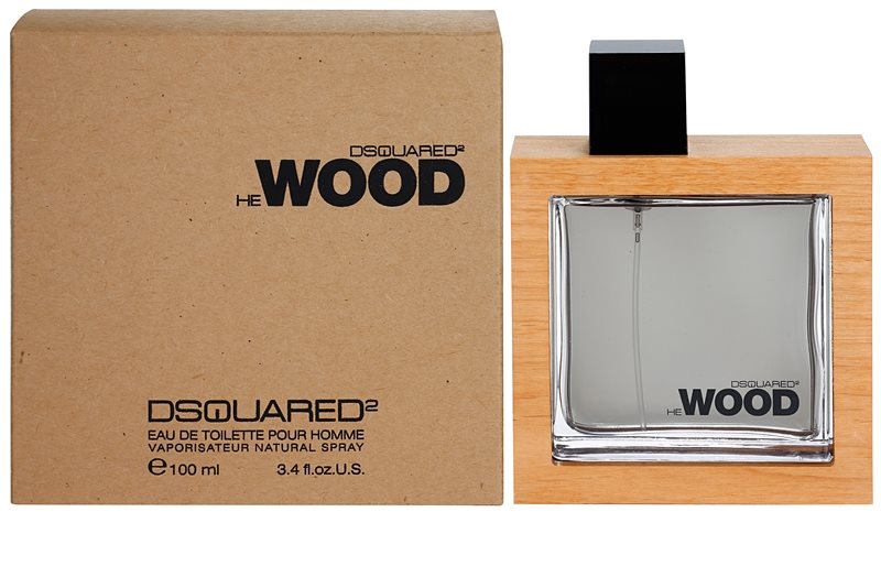 Dsquared2 He Wood, eau de toilette pour homme 100 ml | notino.fr