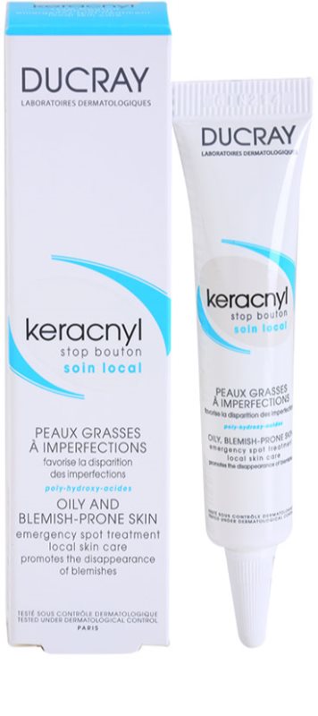 Ducray Keracnyl, Local Treatment Against Imperfections Acne Prone Skin ...