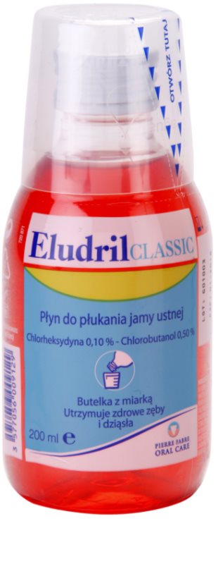 ELGYDIUM ELUDRIL CLASIC płyn do płukania jamy ustnej | iperfumy.pl ELGYDIUM ELUDRIL CLASIC płyn do płukania jamy ustnej | iperfumy.pl