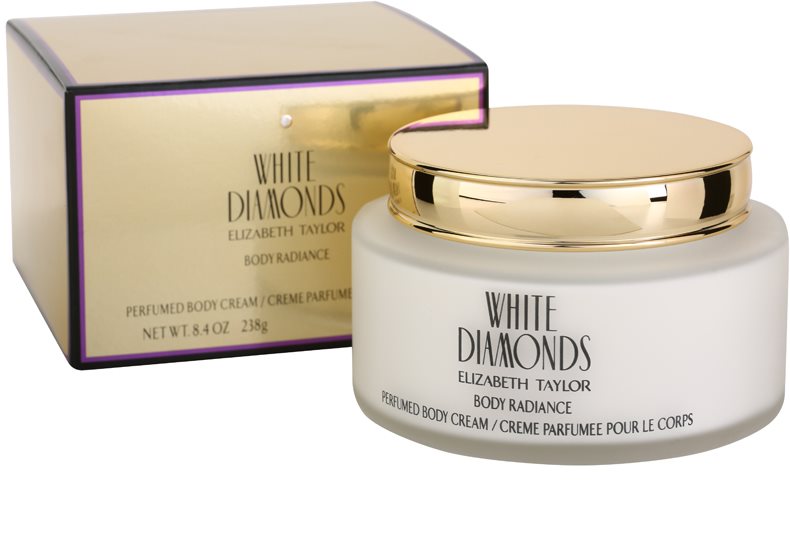 Elizabeth Taylor White Diamonds, Body Cream for Women 250 ml | notino.co.uk