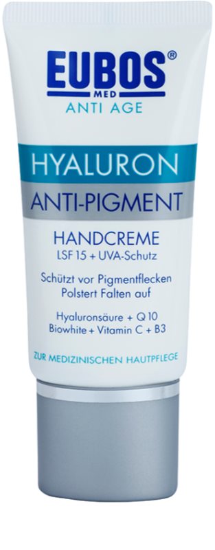 EUBOS HYALURON Handcreme gegen Pigment-Flecken LSF 15 | notino.de