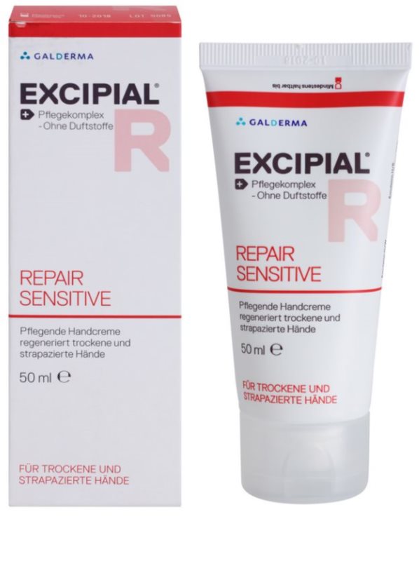 Excipial R Repair Sensitive, creme de mãos renovador de barreira ...