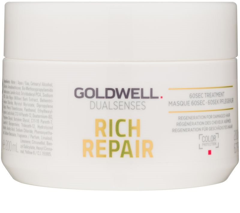 Goldwell Dualsenses Rich Repair, Mask for Dry and Damaged Hair | notino ...