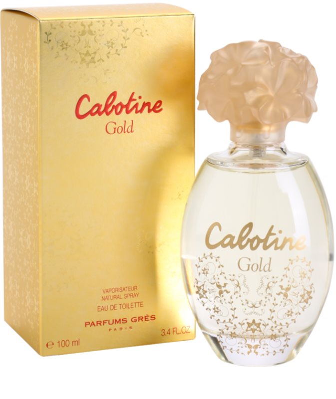 Gres Cabotine Gold, eau de toilette pour femme 100 ml | notino.fr