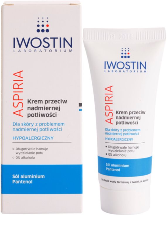 IWOSTIN ASPIRIA Cream To Treat Excessive Sweating | notino.co.uk